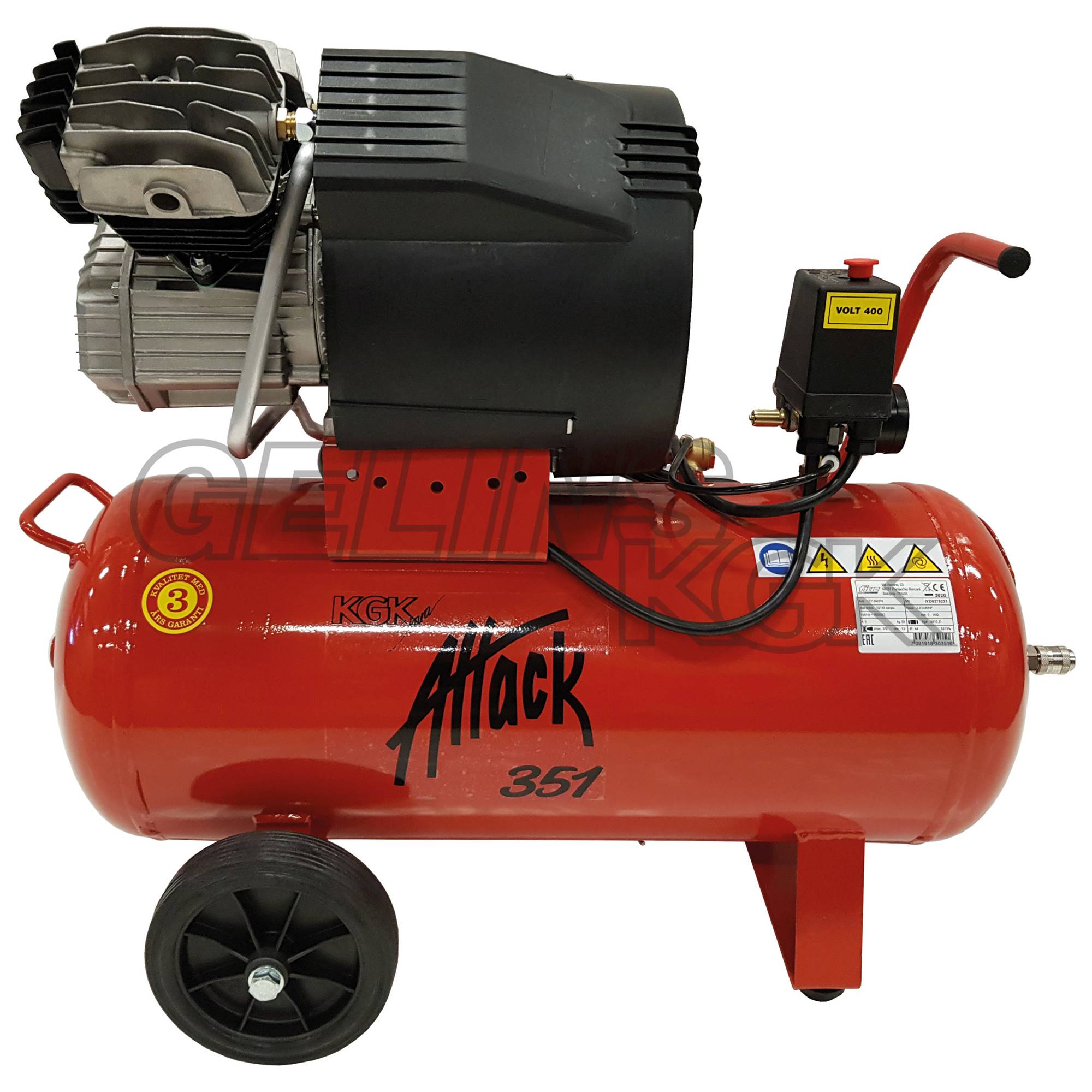 KOMPRESSOR ATTACK 351 - Verkstadsshoppen